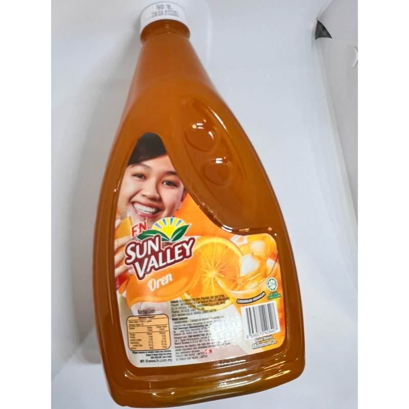 Sirap sun valley sarawak perisa Oren 2 liter | Shopee Malaysia