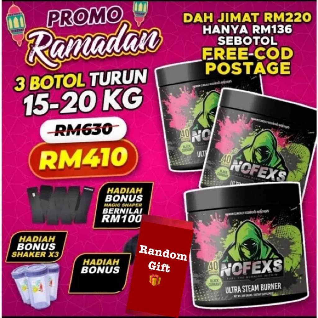 NOFEXS 💯ORIGINAL |Fat Burner |Ubat Kurus |Fibre Flex |Turun Berat Badan ...