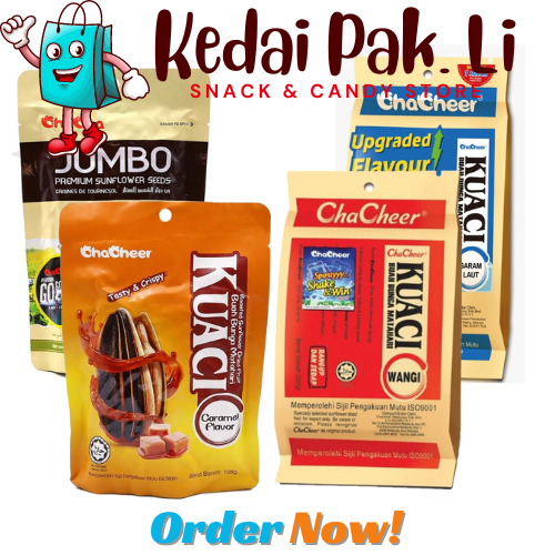 [KPL] ChaCheer Kuaci Premium Seed (Bunga Matahari) (98/130g) | Shopee ...