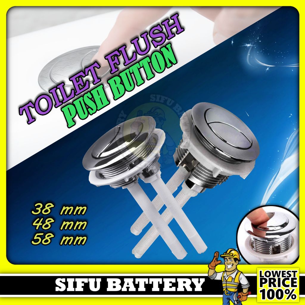 Toilet Flush Button Toilet Bowl Accessories Flushing Parts 馬桶水箱配件 ...