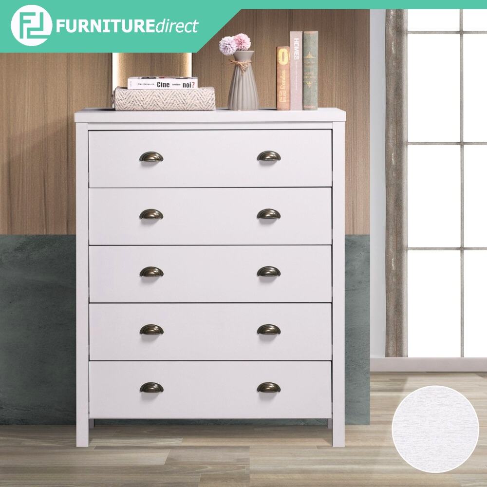 Furniture Direct SHERRY 5 Drawer Chest Drawer almari baju murah Chest ...