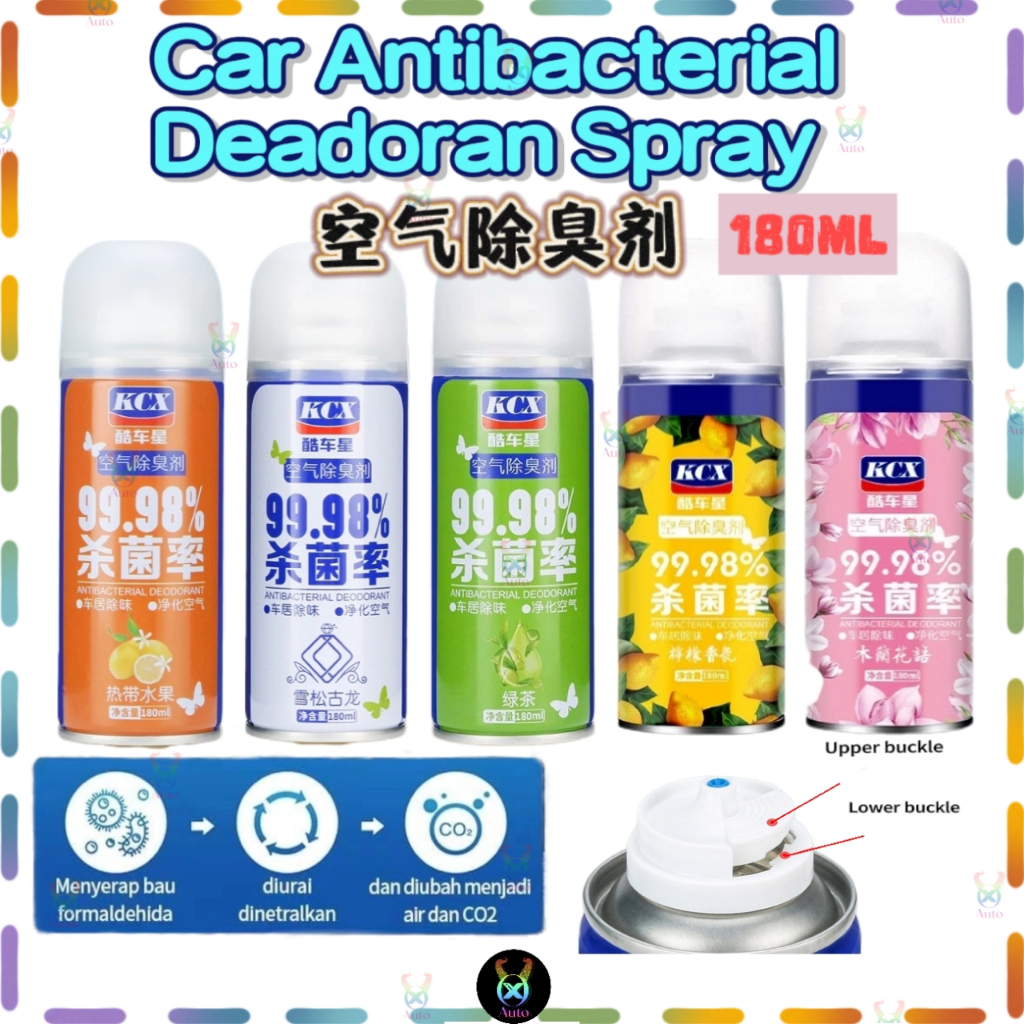 Car Air Freshener Spray Interior Deodorant Antibacterial Sterilization ...