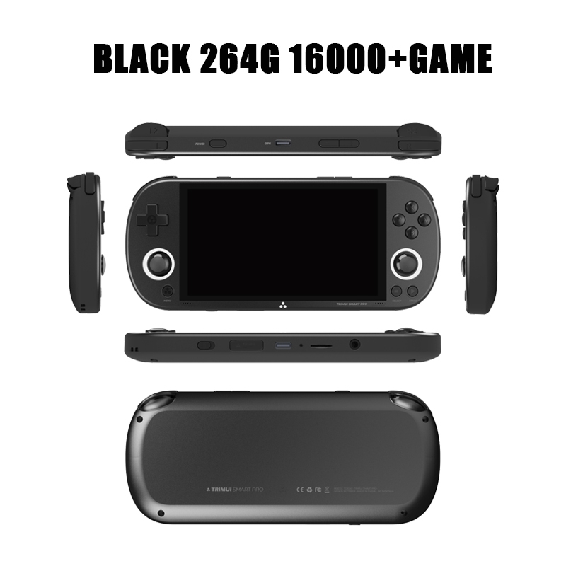 Trimui Smart Pro Handheld Game 16000+game Console 4.96-inch HD IPS ...