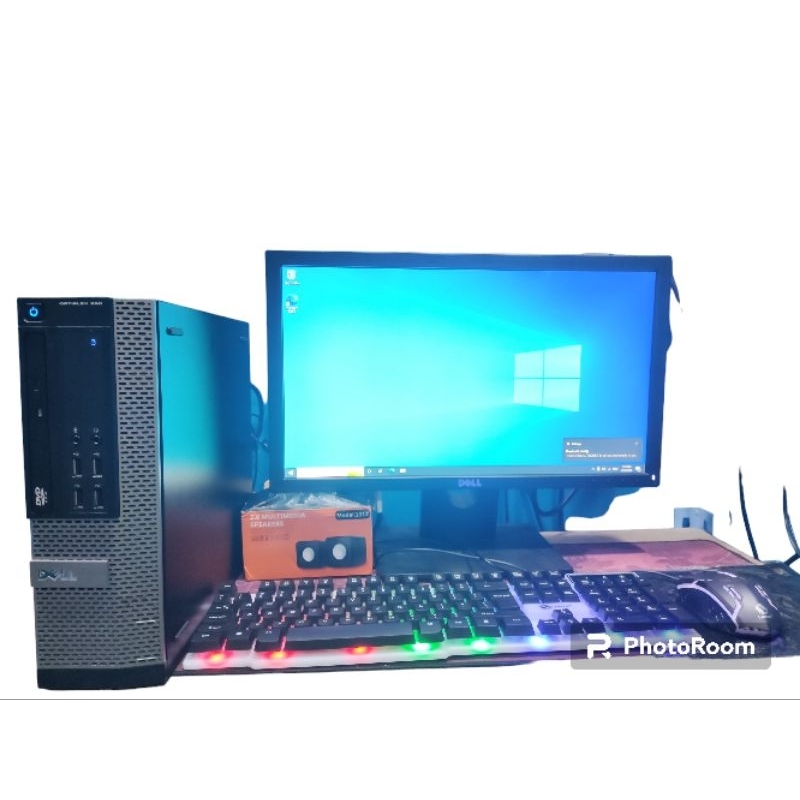 Full Set PC Core i5 8GB RAM 20" Monitor 256GB SSD 500GB HDD KEYBOARD ...