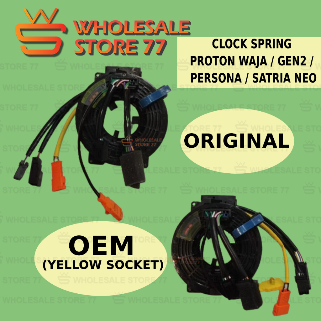 ORI | PROTON WAJA GEN2 PERSONA SATRIA NEO Clock Spring spiral steering ...