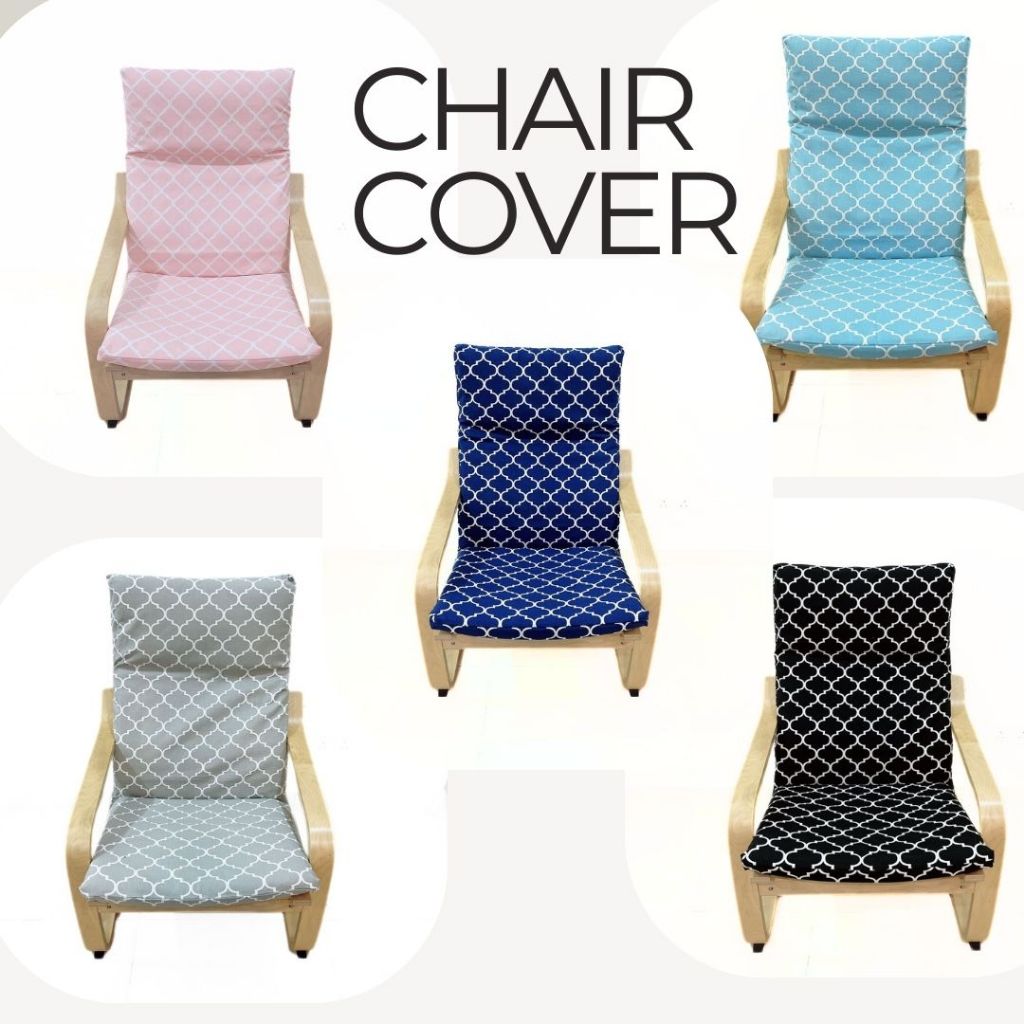Ikea Poang Chair Pello Chair Cover Cushion Covers Sarung Kerusi Ikea ...