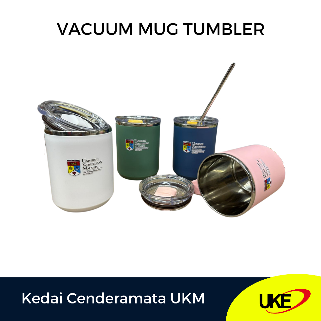VACUUM MUG TUMBLER WITH UKM LOGO | Shopee Malaysia