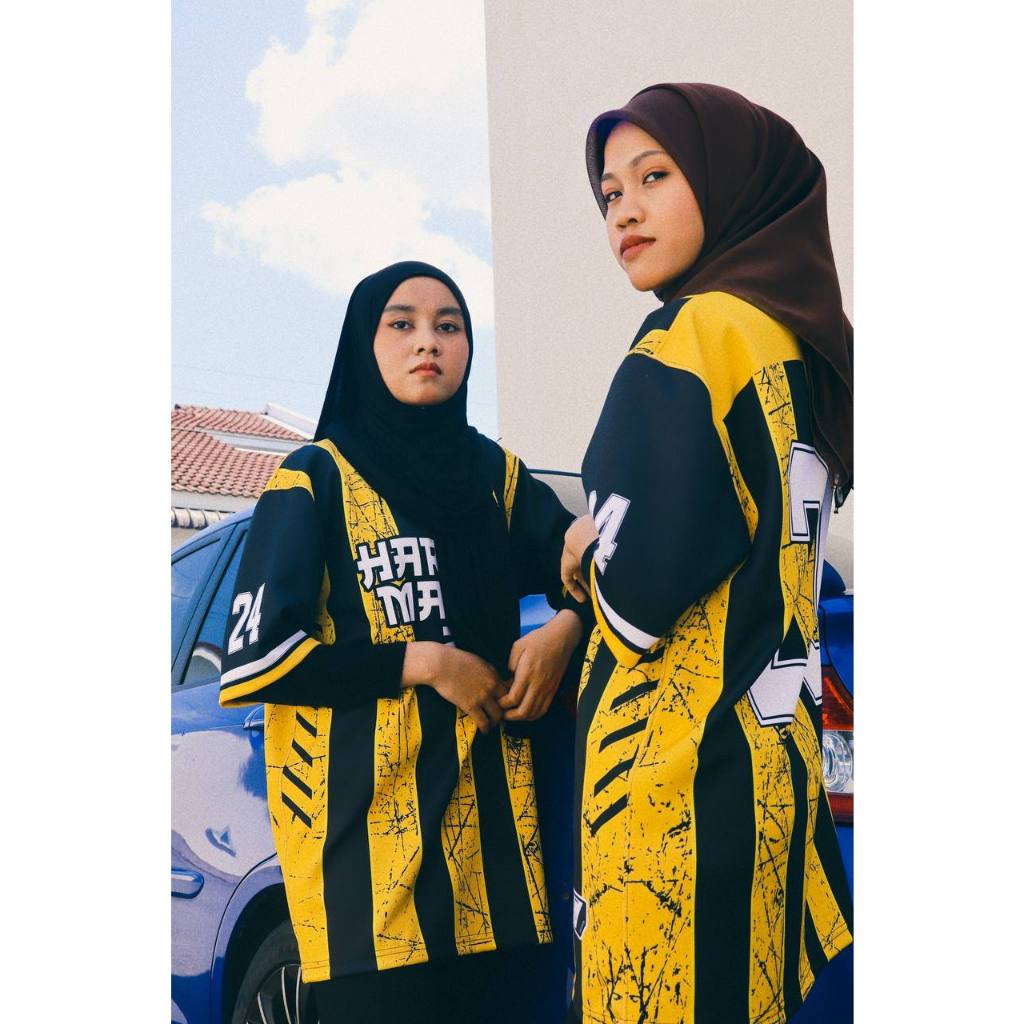 JERSEY HARIMAU MALAYA LYCRA 280GSM OVERSIZE FREE MAFLA HM 2024 | Shopee ...