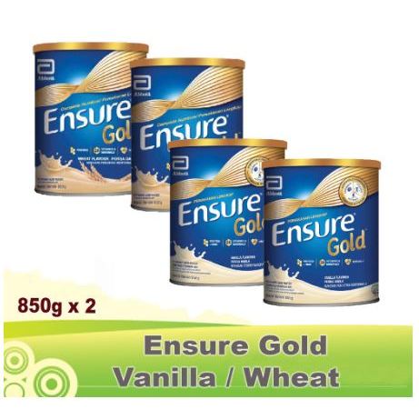 Ensure Gold Vanilla/Wheat 850g x 2 tins | Shopee Malaysia
