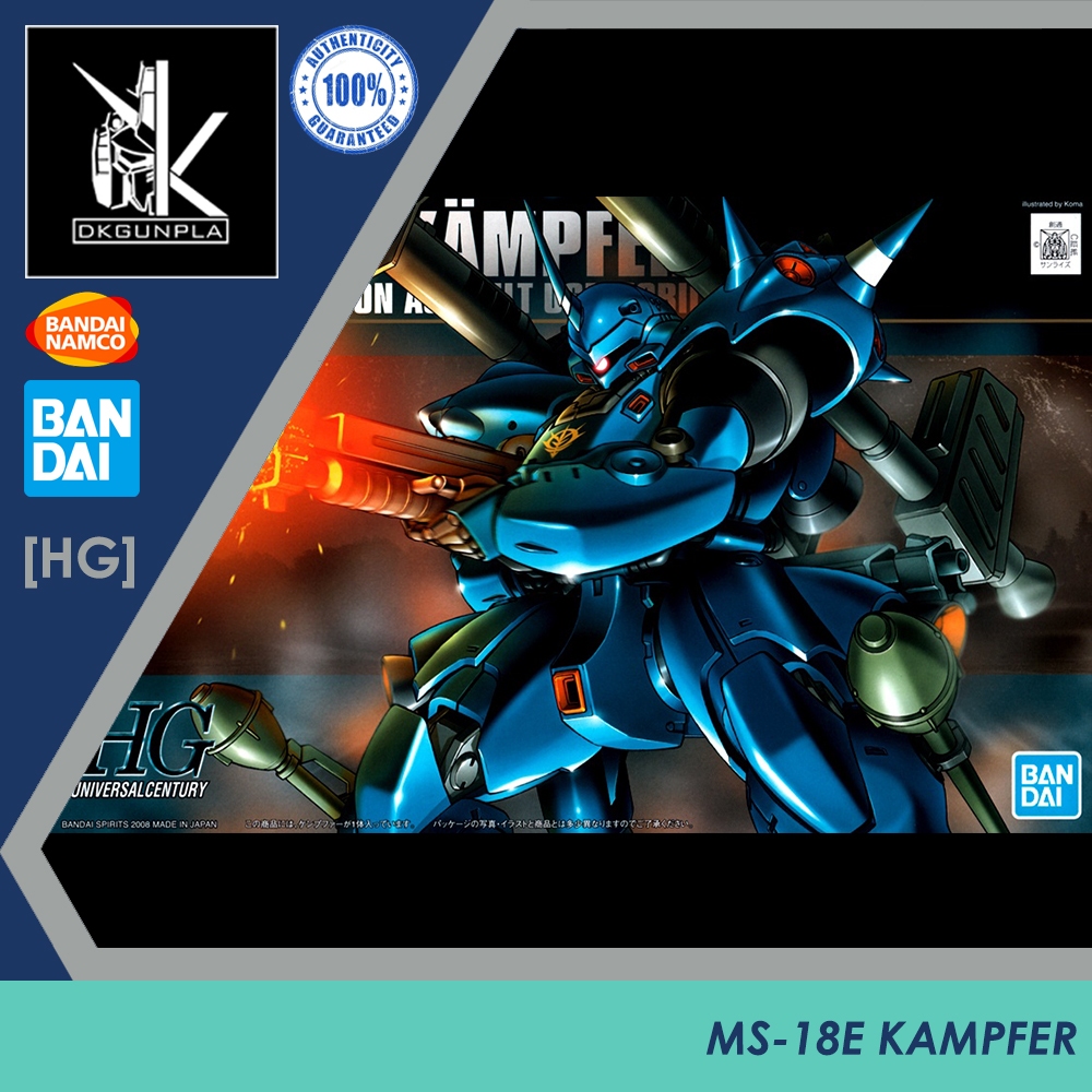 [HG] HGUC MS-18E Kampfer | Shopee Malaysia