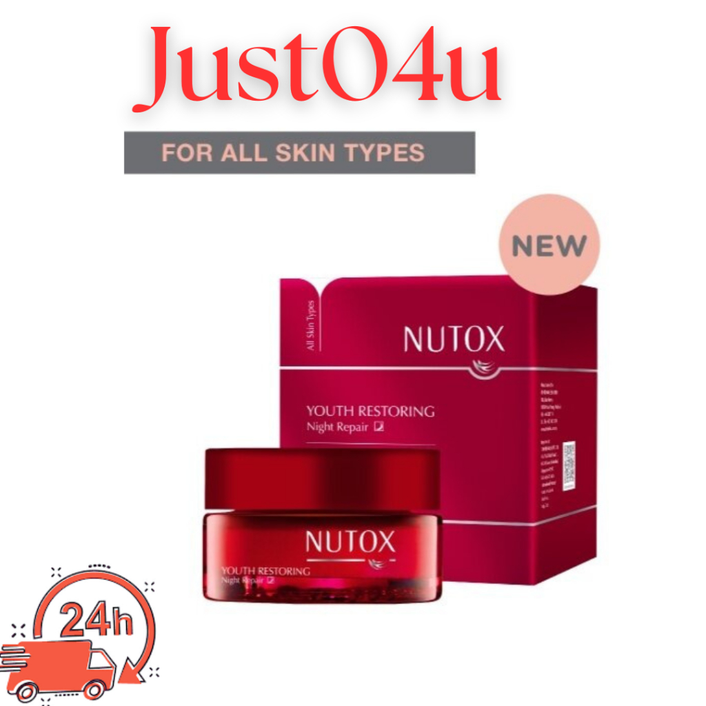 Nutox Youth Restoring Night Repair-All Skin Types 30ml | Shopee Malaysia