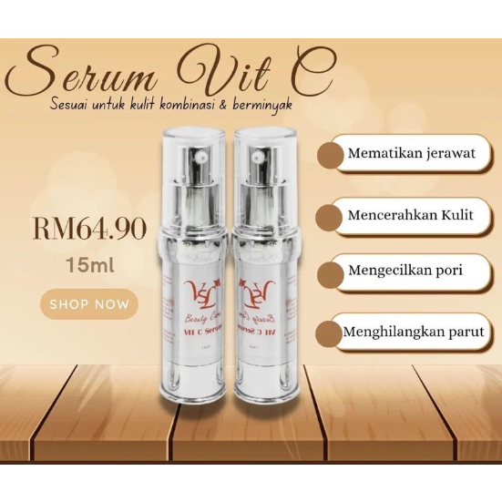 VSL (HARI RAYA CLEARANCE) LIGHTENING & VIT C SERUM (💯 ORIGINAL ...