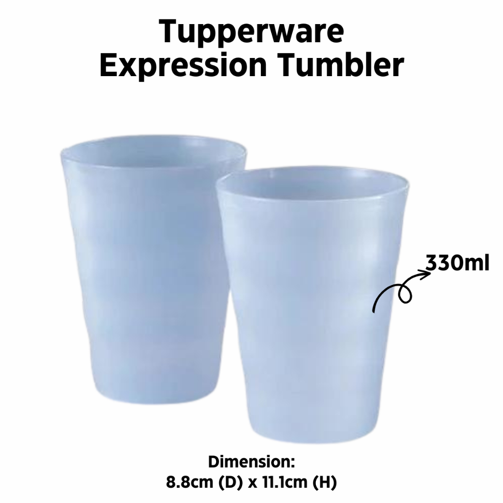 Tupperware Expression Tumbler 330ml (1 pcs) | Shopee Malaysia