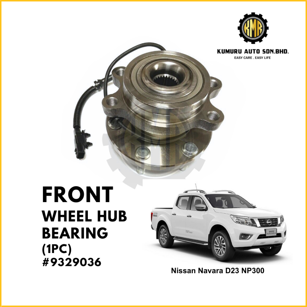 (1@PC) Front Wheel Hub Bearing Nissan Navara D23 NP300 - 9329036 ...