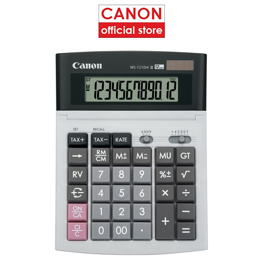 Canon Calculator Hi III Series LS-88Hi III/TX-1210Hi III/WS-1210Hi III ...