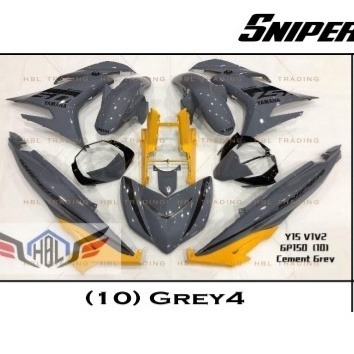 Y15ZR V2 SNIPER150 COVER SET (CEMENT GREY) | Shopee Malaysia