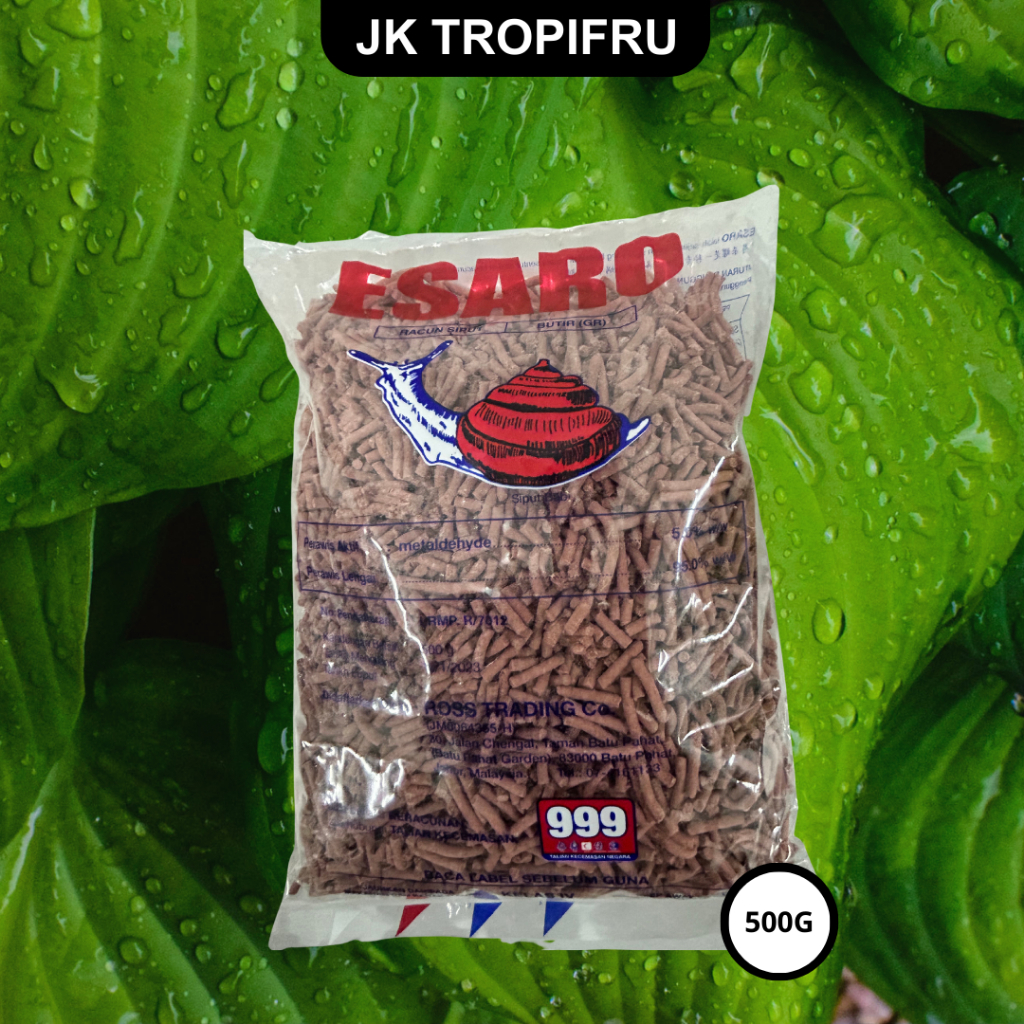 【RACUN SEPUT/ SNAIL KILLER】Esaro (500g) Metaldehyde (Racun Siput Babi ...