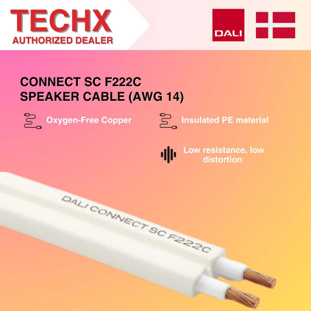 Dali Premium Pure Oxygen Free Copper Hifi Speaker Cable per meter (Cut ...