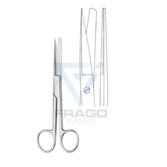 Operating Scissors Sharp Blunt Straight 6"/15cm Surgical Medical Use ...