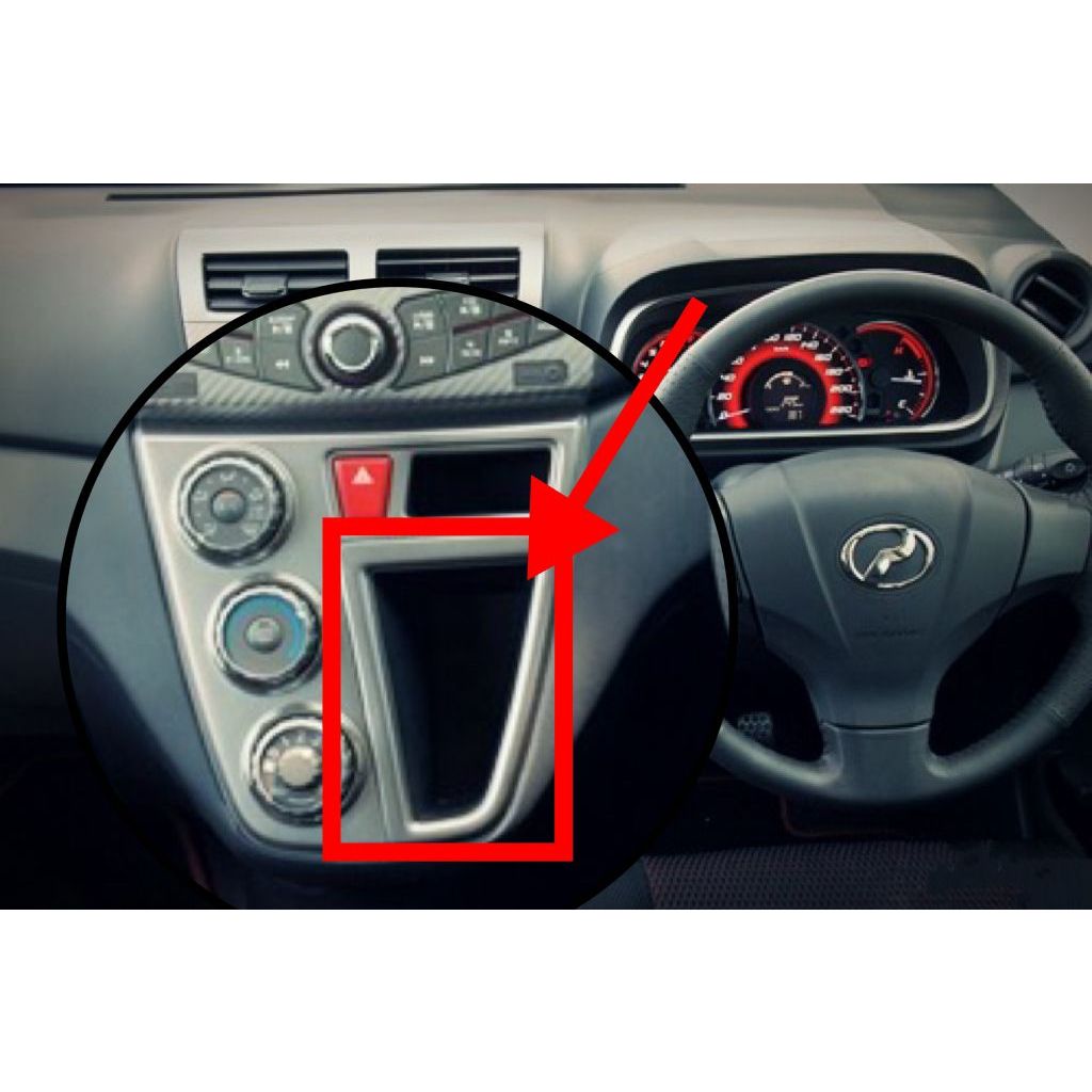 ORIGINAL PERODUA MYVI 2015-2017 ICON D46D (MANUAL) INSTRUMENT PANEL BOX ...