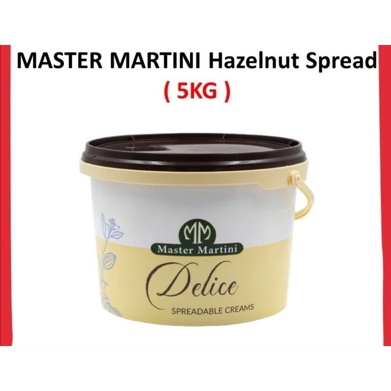 Master Martini Hazelnut Chocolate Paste/Spread 5kg | Shopee Malaysia