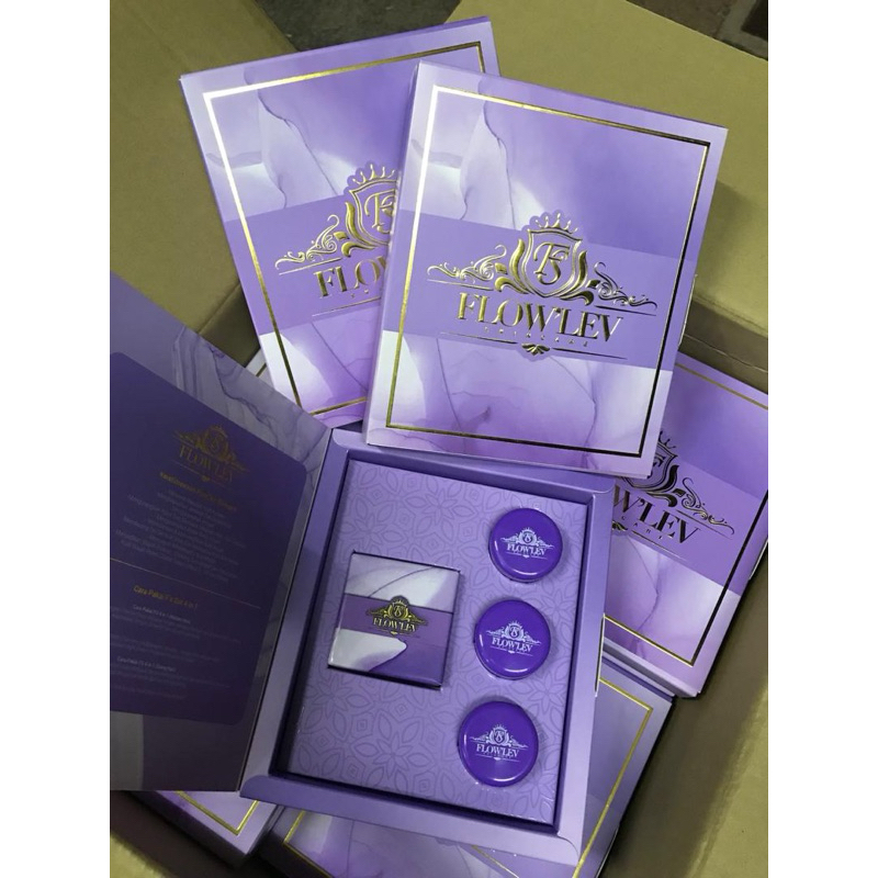 set skincare flow'lev 4in1 original | Shopee Malaysia