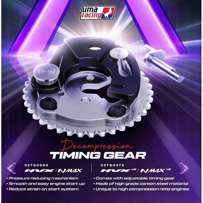 Uma Racing Yamaha Y16ZR @ Nvx Racing Cam Gear / Timing Adjustable Gear ...