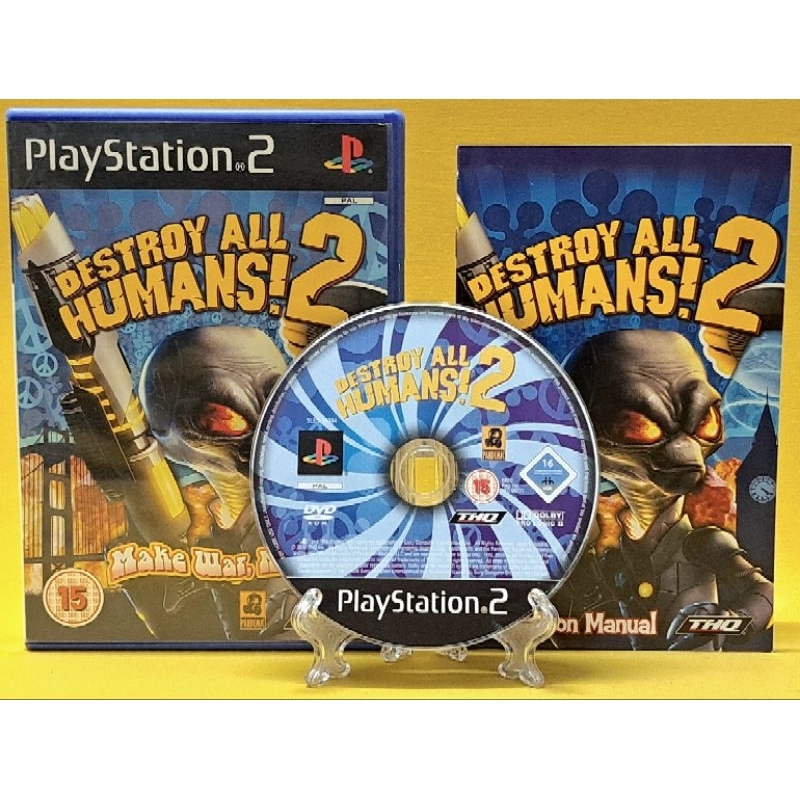 🔥DESTROY ALL HUMANS! 2🔥 PS2 | Shopee Malaysia