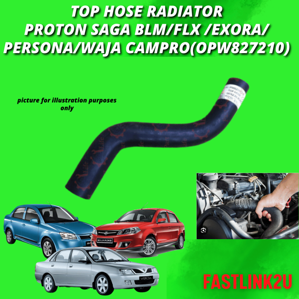 Fastlink Top Radiator Hose Oem Proton Saga Blm Flx Exora Cps Waja ...