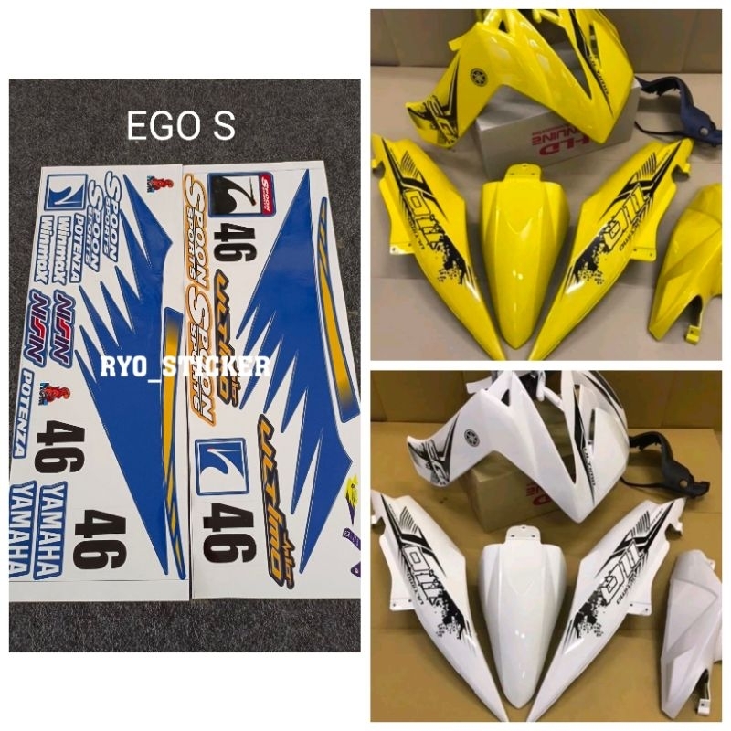 STICKER SCOOTER EGO S EX / SPOON / MIO ULTIMO | Shopee Malaysia