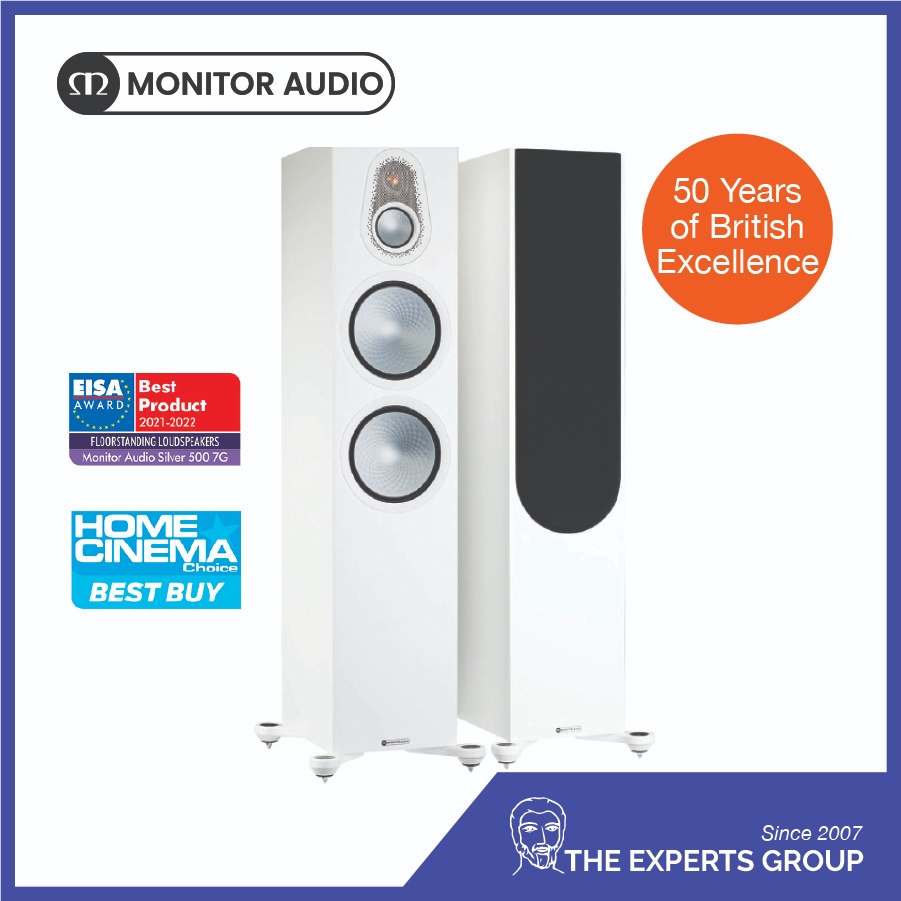 Monitor Audio Silver 500 7G Floorstanding Speaker (2 Speakers / Pair ...