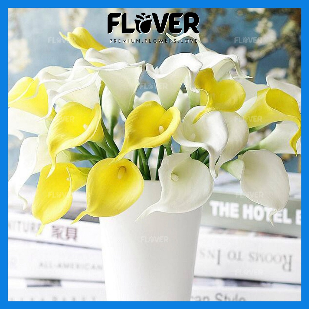[1pc] Calla Lily Artificial Flower - Calla Lily For Wedding/ Home ...