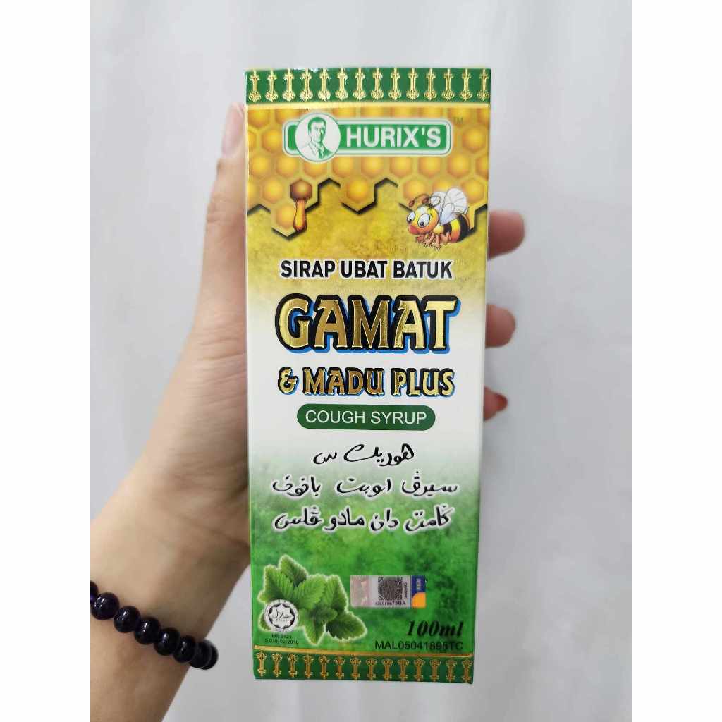 Hurix's Gamat & Madu Plus Cough Syrup 100ml | Shopee Malaysia