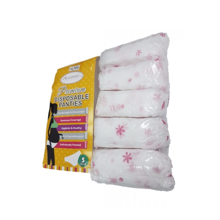 Autumnz 5 Helai Spender Pakai Buang Untuk Ibu Mengandung Panties ...