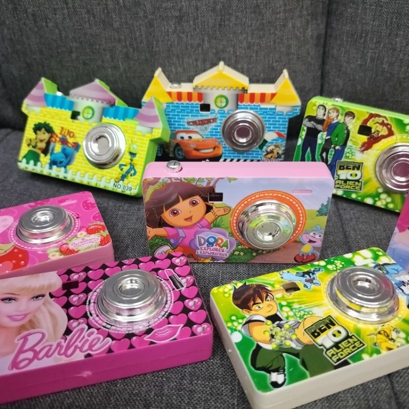 Toy Camera, BEN 10 , Princess , Dora , Barbie , strawberry shortcake ...