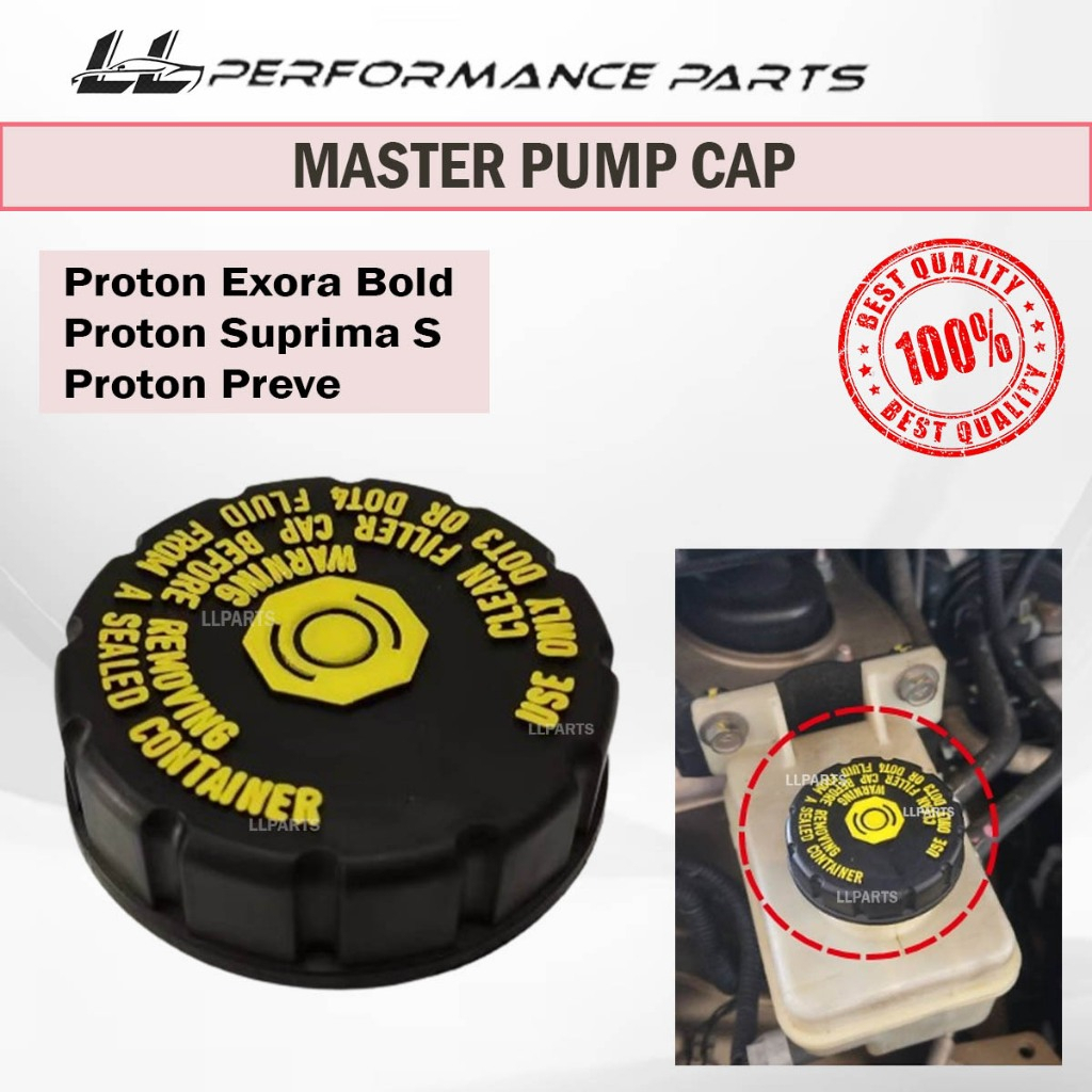 Original Proton Exora Bold / Suprima S / Preve Brake Oil Fluid Tank Cap ...