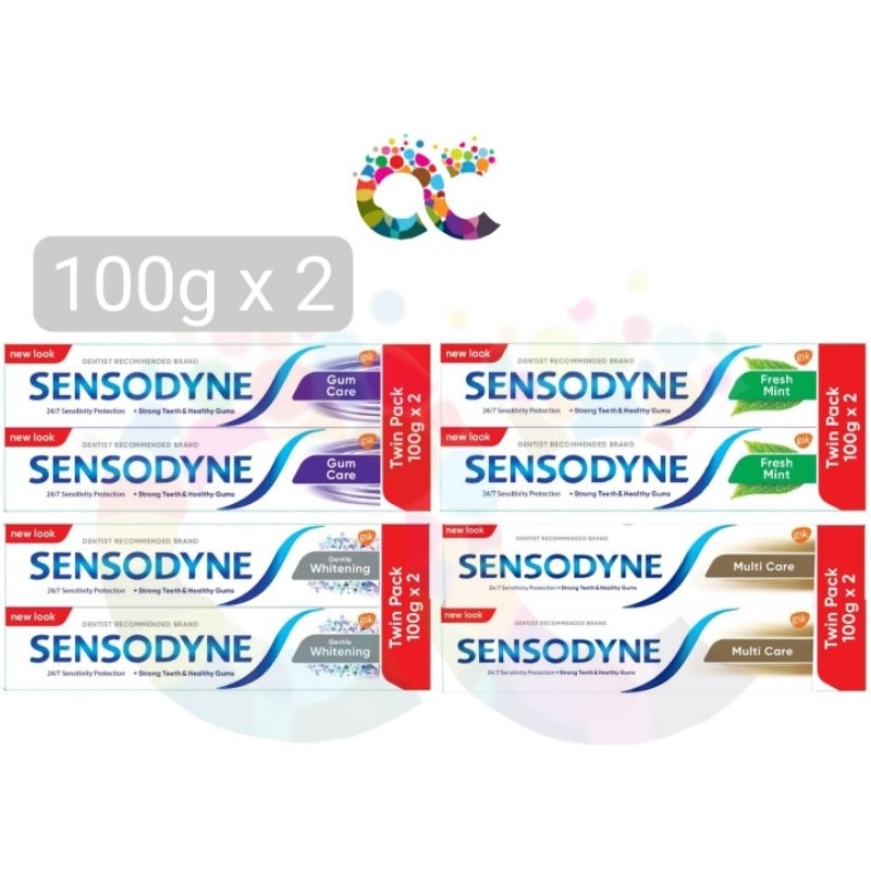 Sensodyne Toothpaste Twin pack (2X100G) | Shopee Malaysia