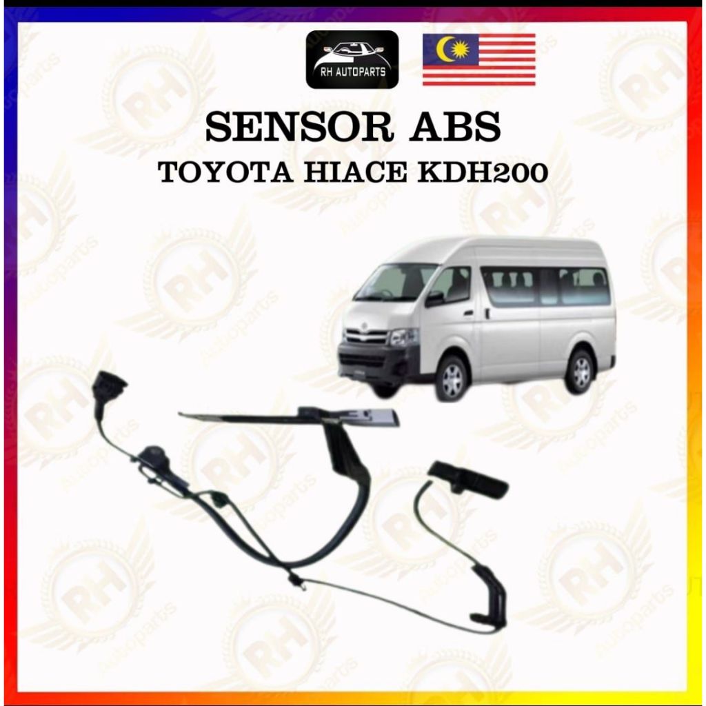 Toyota Hiace KDH200 Wheel Sensor ABS Sensor 89545-26100 89545-26120 ...