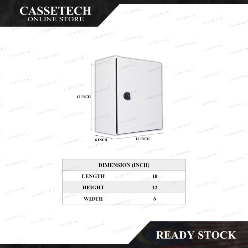 INDOOR DISTRIBUTION MULTI DB METAL BOX BOARD ELECTRICAL CLAD KOTAK BESI ...