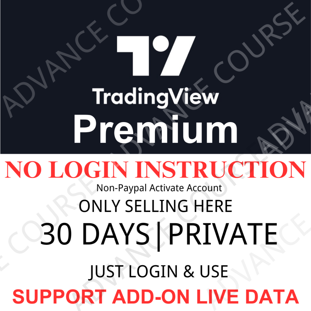 [100% NO LOGIN INSTRUCTION ACCOUNT ] Tradingview Premium 【Login and Use ...