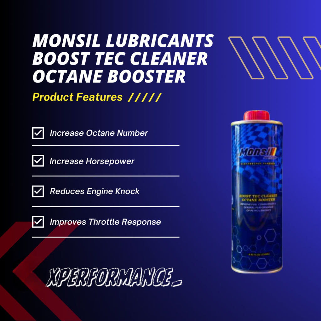 Monsil Boost Tec Cleaner Octane Booster (250ML) Toyota Perodua Proton ...