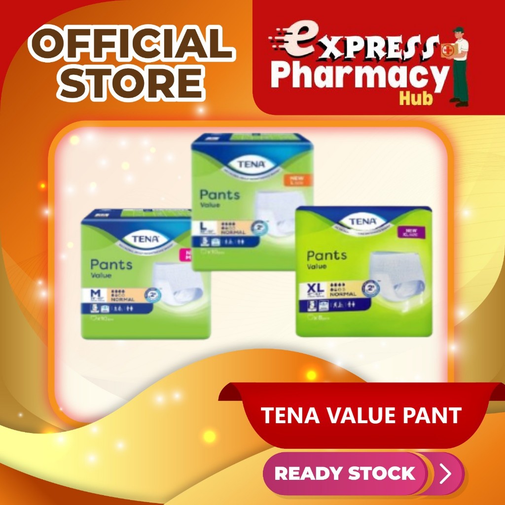 [EXPRESS DELIVERY] TENA Value Adult Pant (M / L /XL) | Shopee Malaysia