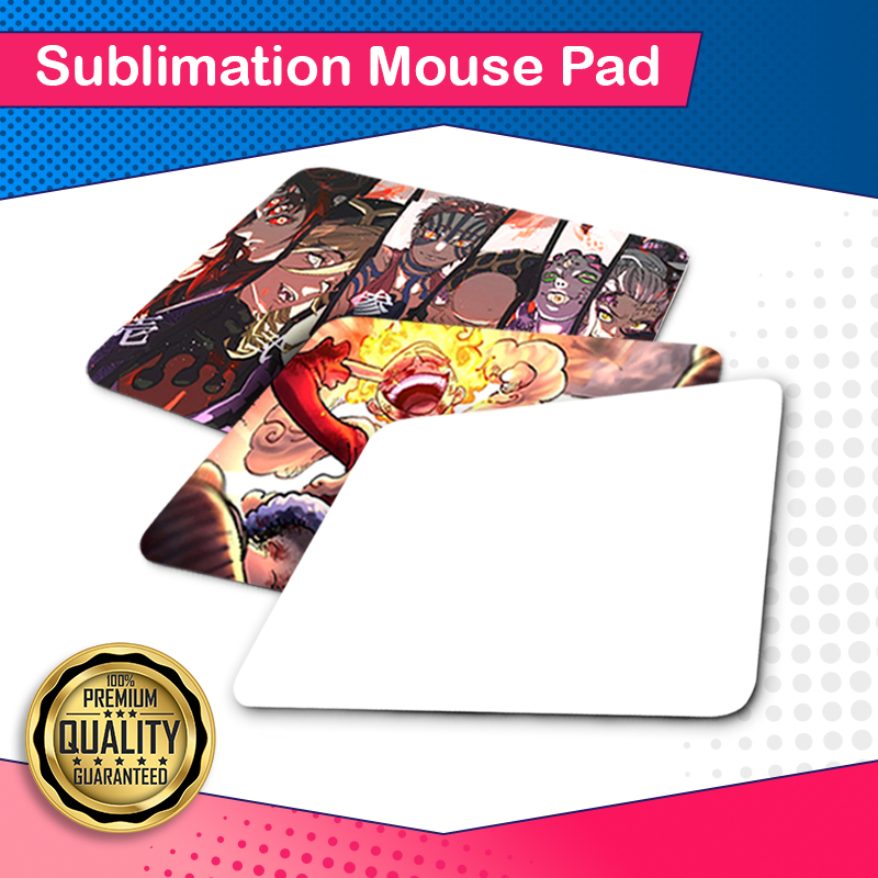 Blank Sublimation Printable Mouse Pad Natural rubber 18x22cm 3mm & 5mm ...