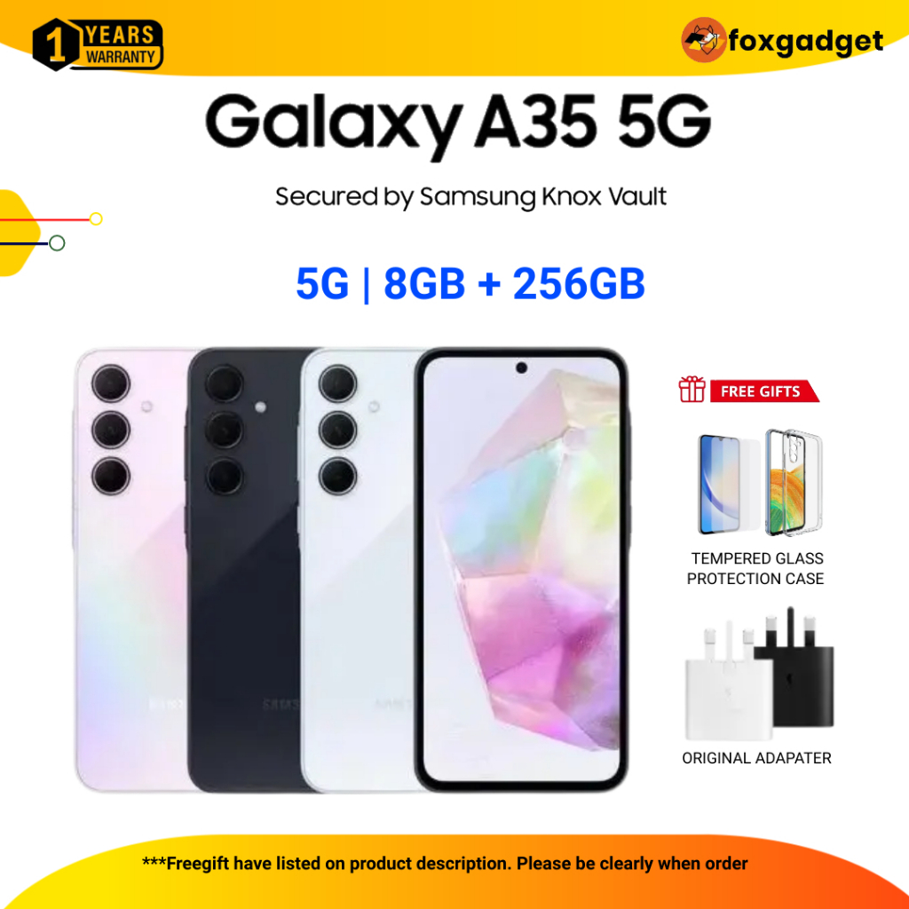 SAMSUNG Galaxy A35 5G [8GB(8GB) RAM+ 256GB ROM] | 5000mAh Battery ...