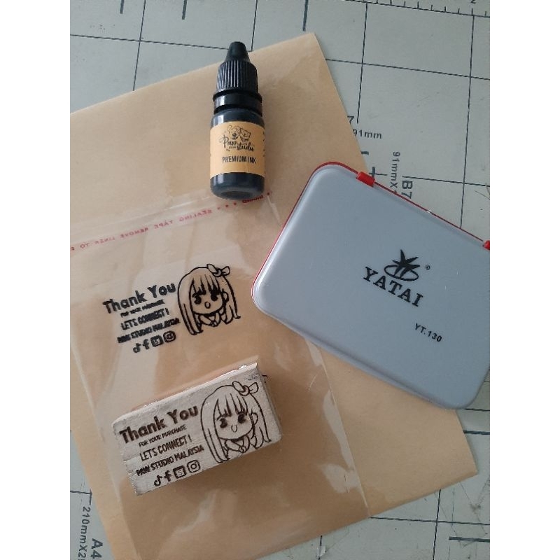 STAMP PAD KOSONG STAMP PAD BLANK /STAMP PAD PLASTIK/INK PLASTIK / INK ...