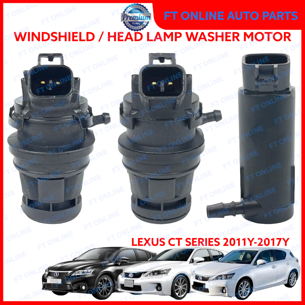 LEXUS CT SERIES 2011-2017 CT200H ZWA10 WASHER MOTOR/PUMP WINDSHIELD ...