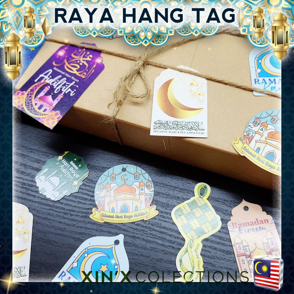HARI RAYA RAMADAN Aidilfitri CARD TAG Hang TAG Gift | Shopee Malaysia