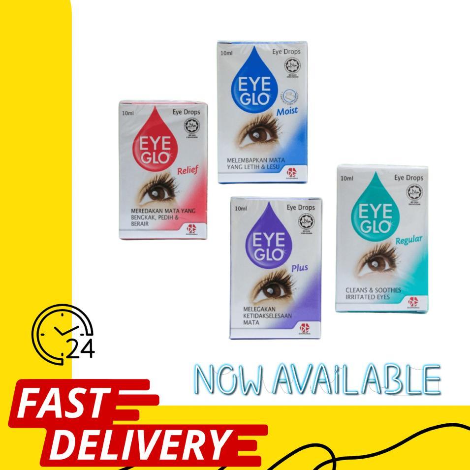 Eye Glo Eye Drops 10ml (EXP 2025) | Shopee Malaysia
