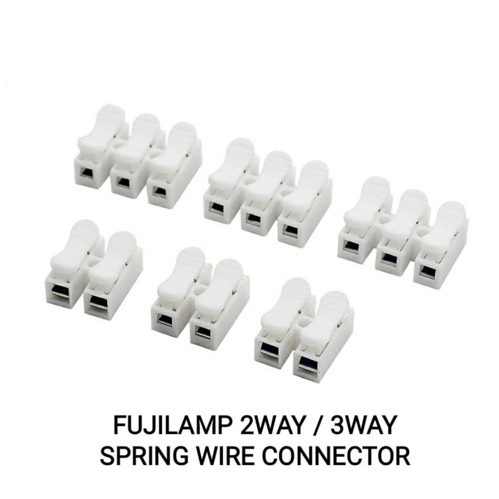 2 Way / 3 Way Connector 3A / 6A TERMINAL BLOCK FAST WIRE CONNECTOR SAFE ...