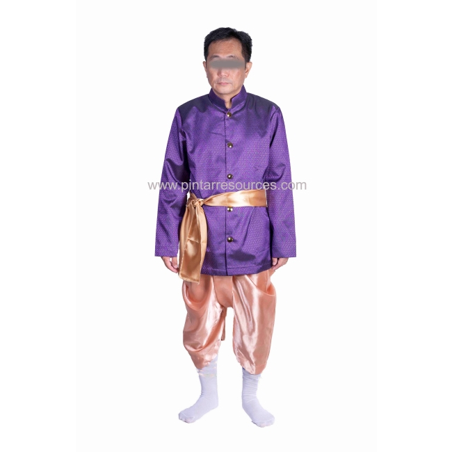 Ready Stock Adult Thailand Men Traditional Costume Siamese Traditional ...